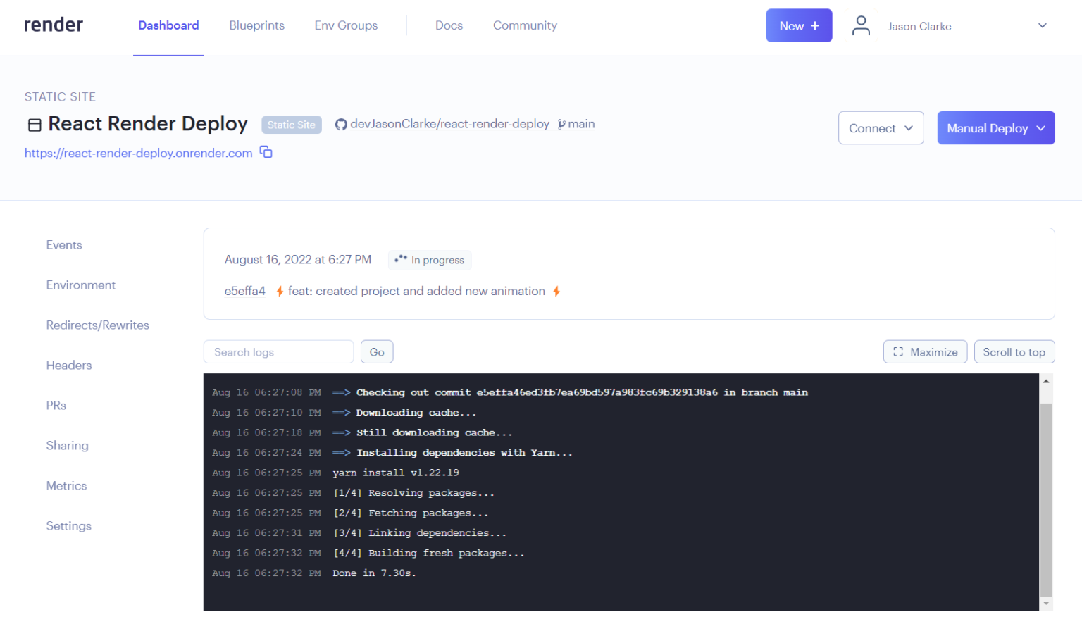 How to deploy your Single Page Application on Render - Caribbean Tech ...